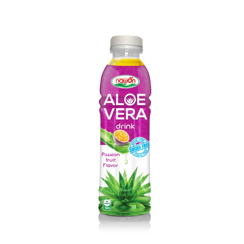 Nawon Aloe Vera Drink With Passion Fruit Flavor Sugar Free
