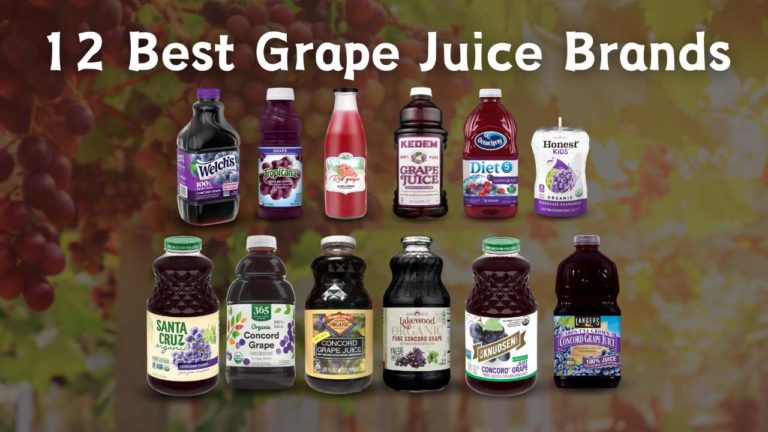 12 Best Grape Juice Brands To Boot Your Health