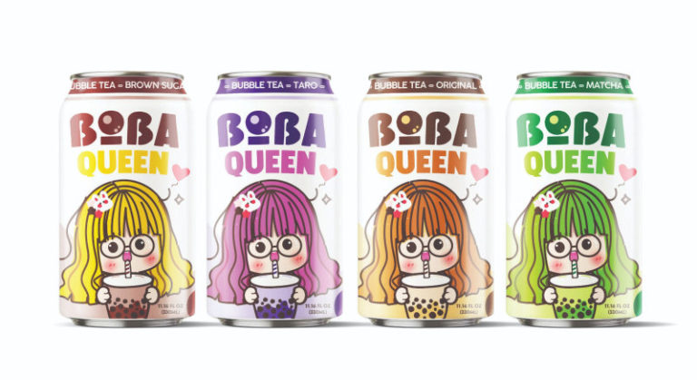 Nawon Boba Queen Taro Bubble Tea Drink | Can, 330Ml (11.18 fl oz)