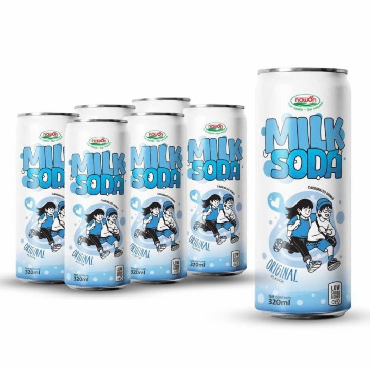 Nawon Milk Soda With Original Flavor Low Sugar Added