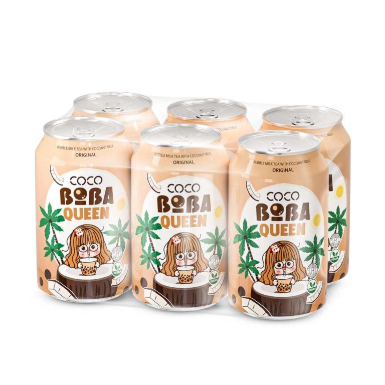 Boba Queen Vegan Bubble Tea With Coconut Milk And Original Taste