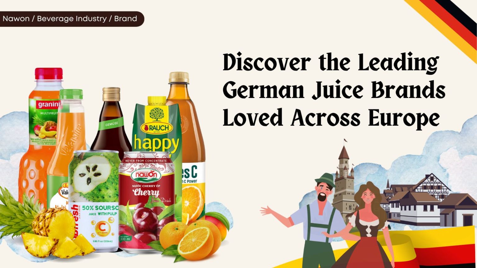 Discover The Leading German Juice Brands Loved Across Europe